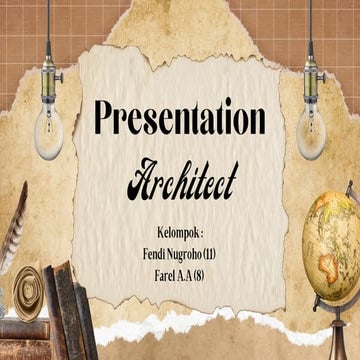 definition of architect in the art and science of designing buildings | PDF