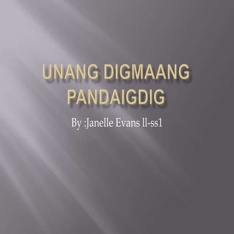 Unang Digmaang Pandaigdig at Mga dahilan | PPTX