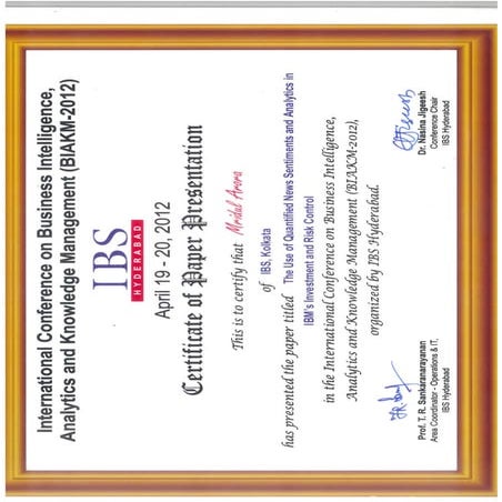 08. ibs biakm paper on ibm analytics | PDF