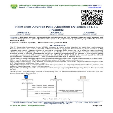 Point Sum Average Peak Algorithm Detection Of Lte Pdf 8120