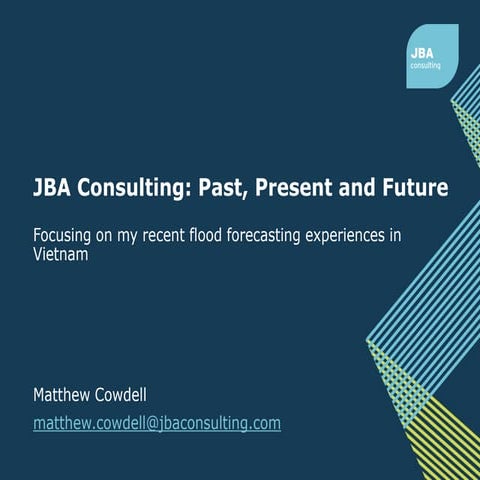 DSD-INT 2018 JBAs Experiences Flood forecasting with Delft-FEWS in Vietnam - Cowdell | PDF