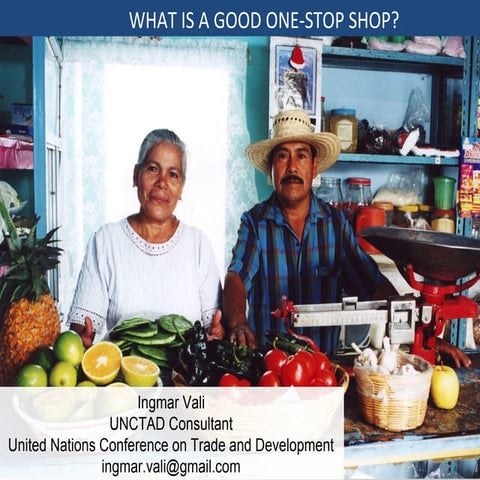What is a good One Stop Shop? | PPT
