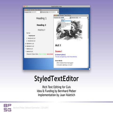 StyledTextEditor | PDF | Desktop Publishing | Computer Software and Applications
