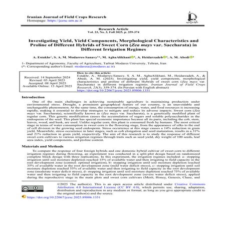 Parameterization and Evaluation of the SSM-iCrop Model for Predicting ...