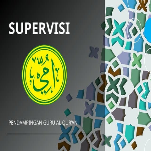 supervisi guru al-quran metode ummi untuk formal dan non formal | PPTX
