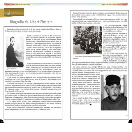 Biografia de Albert Einstein - Horizon FCUL 0 | PDF
