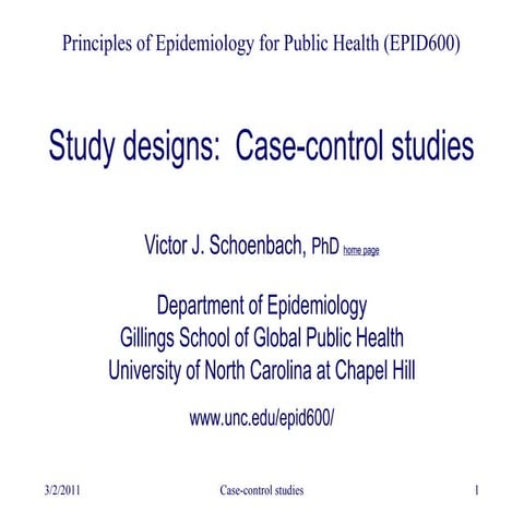 Case Control Study Design Study in Epidemiology.ppt