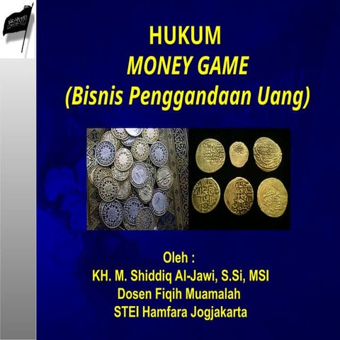 08-HUKUM MONEY GAME (PERMAINAN UANG).ppt