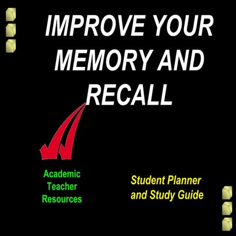 08.improve your memory and recall | PPT