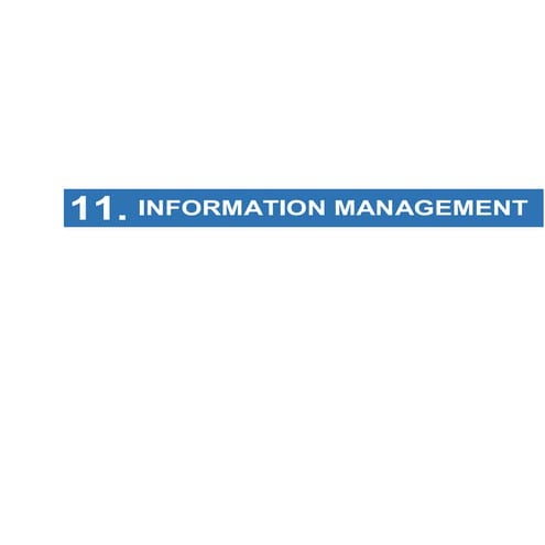 08 information management | PDF