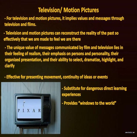 08 motion pictures | PPTX
