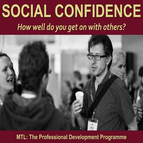 Social Confidence | PPTX