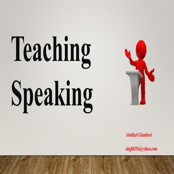 08 speaking | PPTX