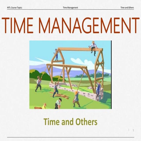 Time and Others | PPT