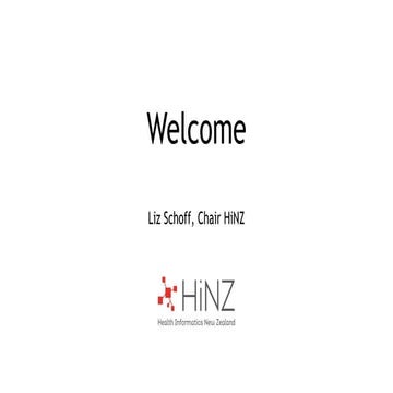 HINZ 2014 Welcome | PPT
