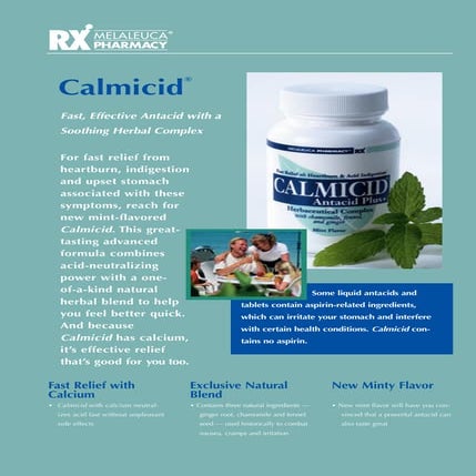 RX calmicid | PDF
