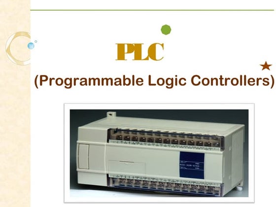 Part 3 block diagram of PLC. | PPTX