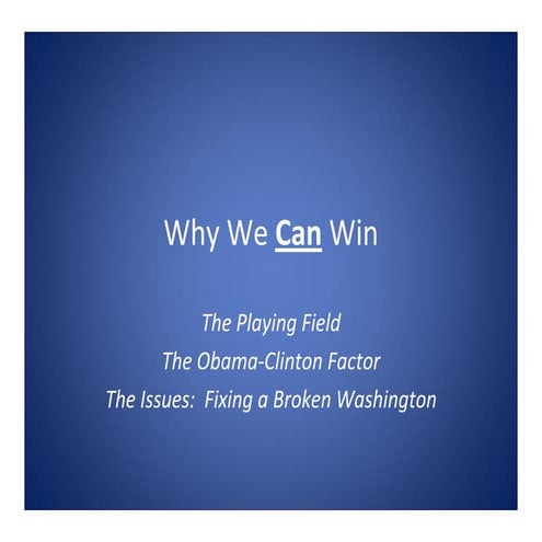 "Why We Can Win" | PDF