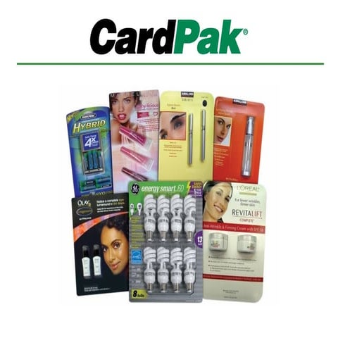 CardPak Corporate Overview | PPT