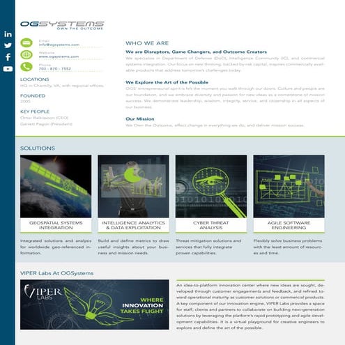 OGSystems | PDF | Business | Business and Finance