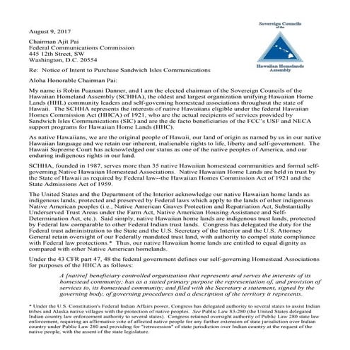 08-09-17 Notice of Intent | PDF