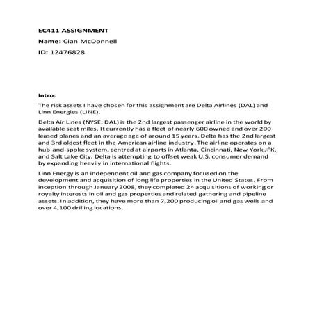 EC411 ASSIGNMENT | PDF