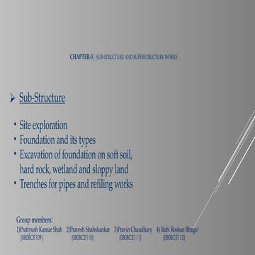 foundation building technology presentation | PPTX