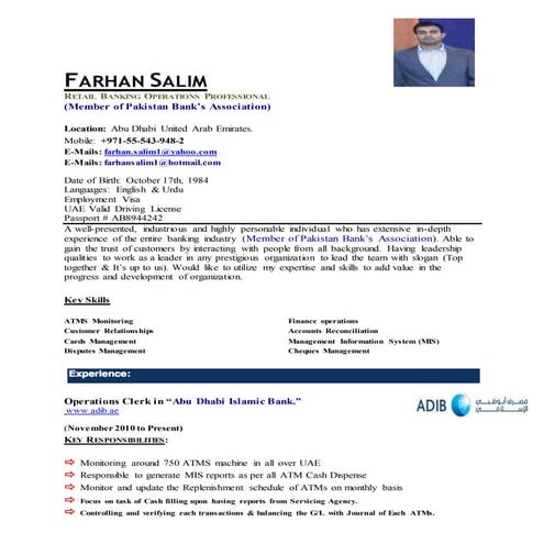 Farhan Salim updated | DOCX | Business Banking & Finance | Business