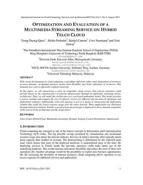 Telecommunications network design | PDF