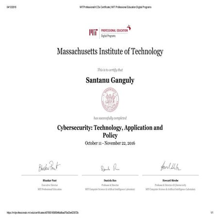 MITProfessionalX CSx Certificate _ MIT Professional Education Digital ...