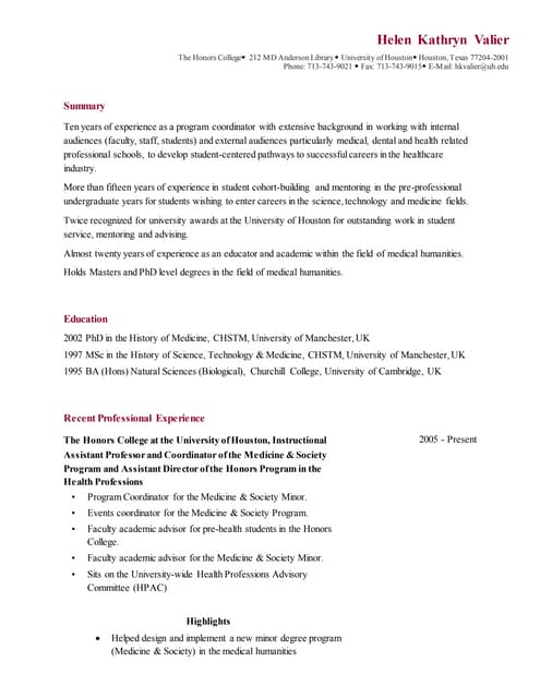 Erica Grossman Resume | PDF