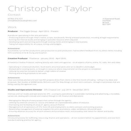 Christopher_Taylor_CV_Aug_2016 | PDF