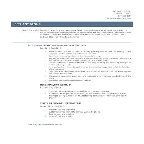 My Resume 1 | PDF