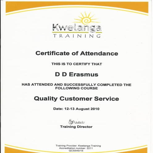Quality Customer Service | PDF