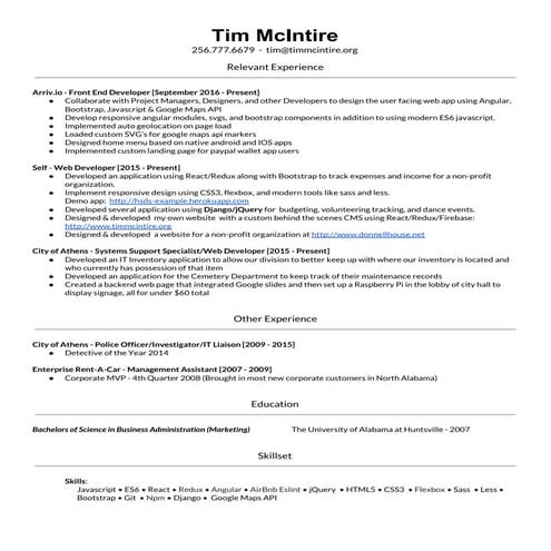 Kishan_Bhakta_Resume_2016 | PDF