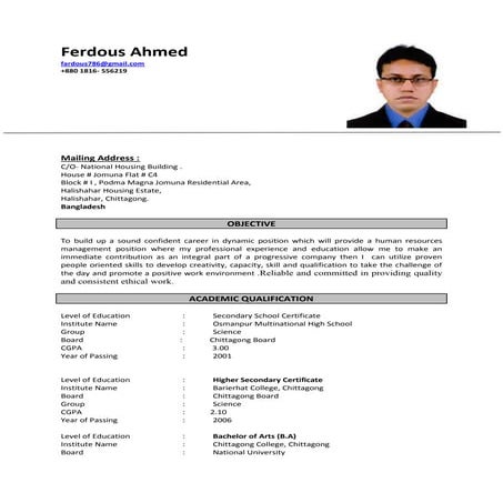 Debasis Debnath Resume | DOCX