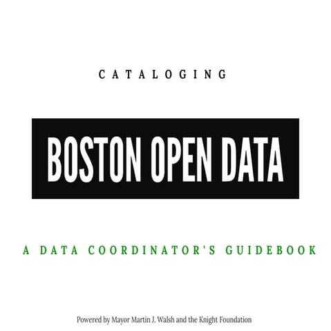 Data Coordinator Guidebook | PDF
