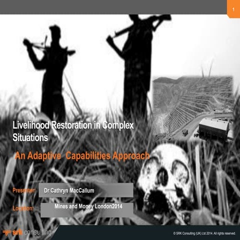 Livelihood Restoration post conflict | PDF