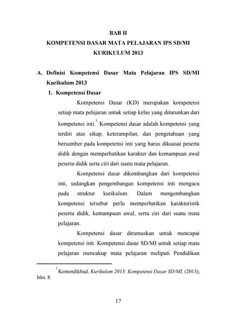 Modul 2 dan 3 Pendidikan IPS di SD | DOCX