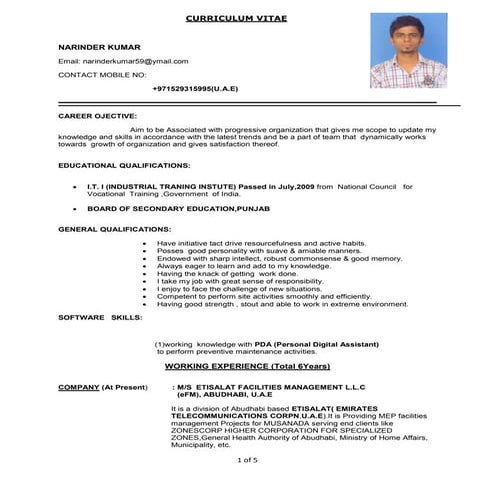 hemant resume | DOCX