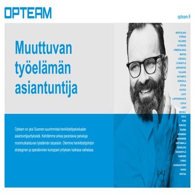 Opteam yleisesittely | PDF