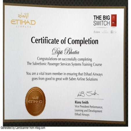 Big Switch certificate | PDF