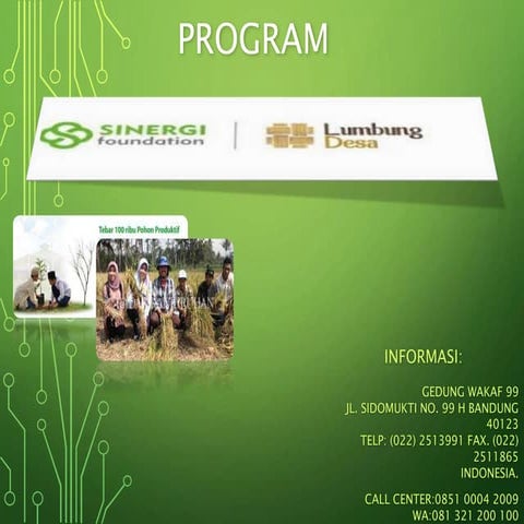 0851 0004 2009 (telkomsel), peran pemuda membangun desa, program desa maju, program pemuda ...