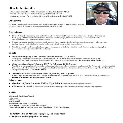 Rick Smith Resume | PDF