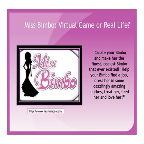 0858302 Bimbo Is Beautiful | PPT