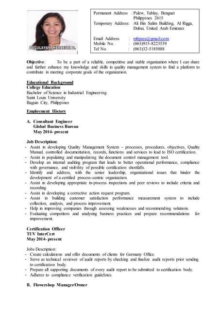 Gamboa Resume | PDF