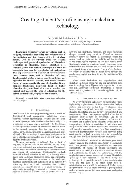 PublicEduChain A Framework for Sharing Student-Owned Educational Data on Public Blockchain ...