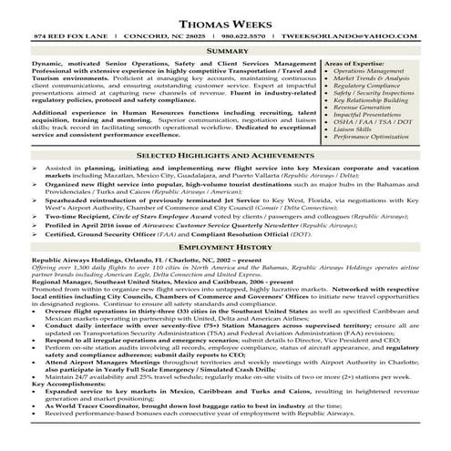 Thomas Weeks Resume | PDF