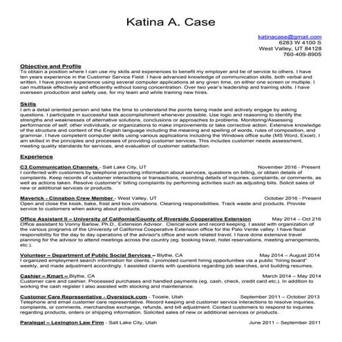 Judy's Resume | PDF