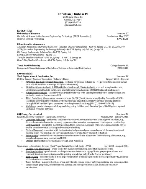 Curtis Kaiser Resume | DOCX